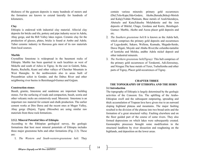 geography for fresh man Chapter 1-6 .pdf | Africa Travel | Travel Locations