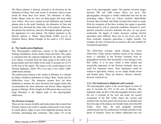 geography for fresh man Chapter 1-6 .pdf | Africa Travel | Travel Locations