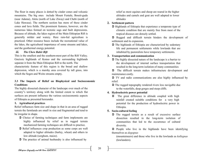 geography for fresh man Chapter 1-6 .pdf | Africa Travel | Travel Locations