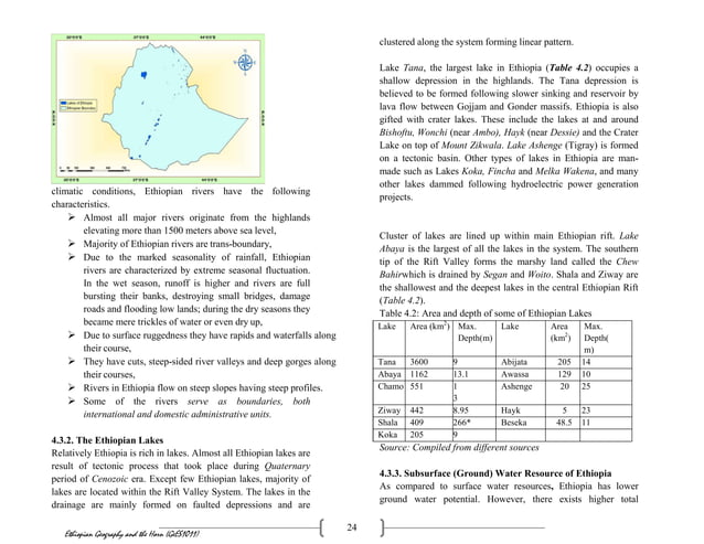 geography for fresh man Chapter 1-6 .pdf | Africa Travel | Travel Locations