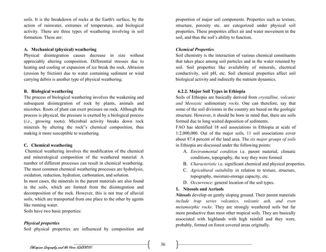 geography for fresh man Chapter 1-6 .pdf | Africa Travel | Travel Locations