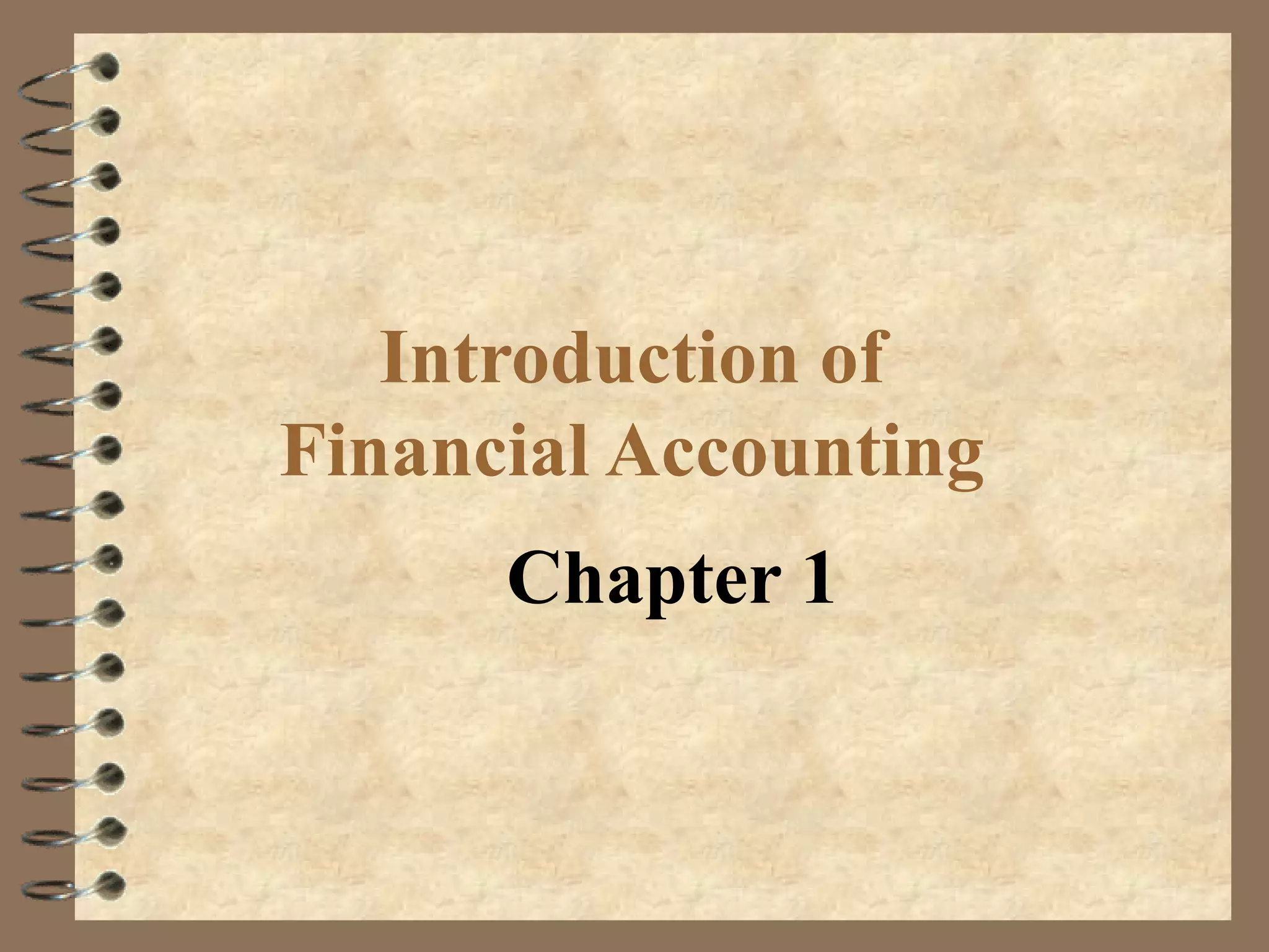Chapter 1. accounting overview1 | PPT