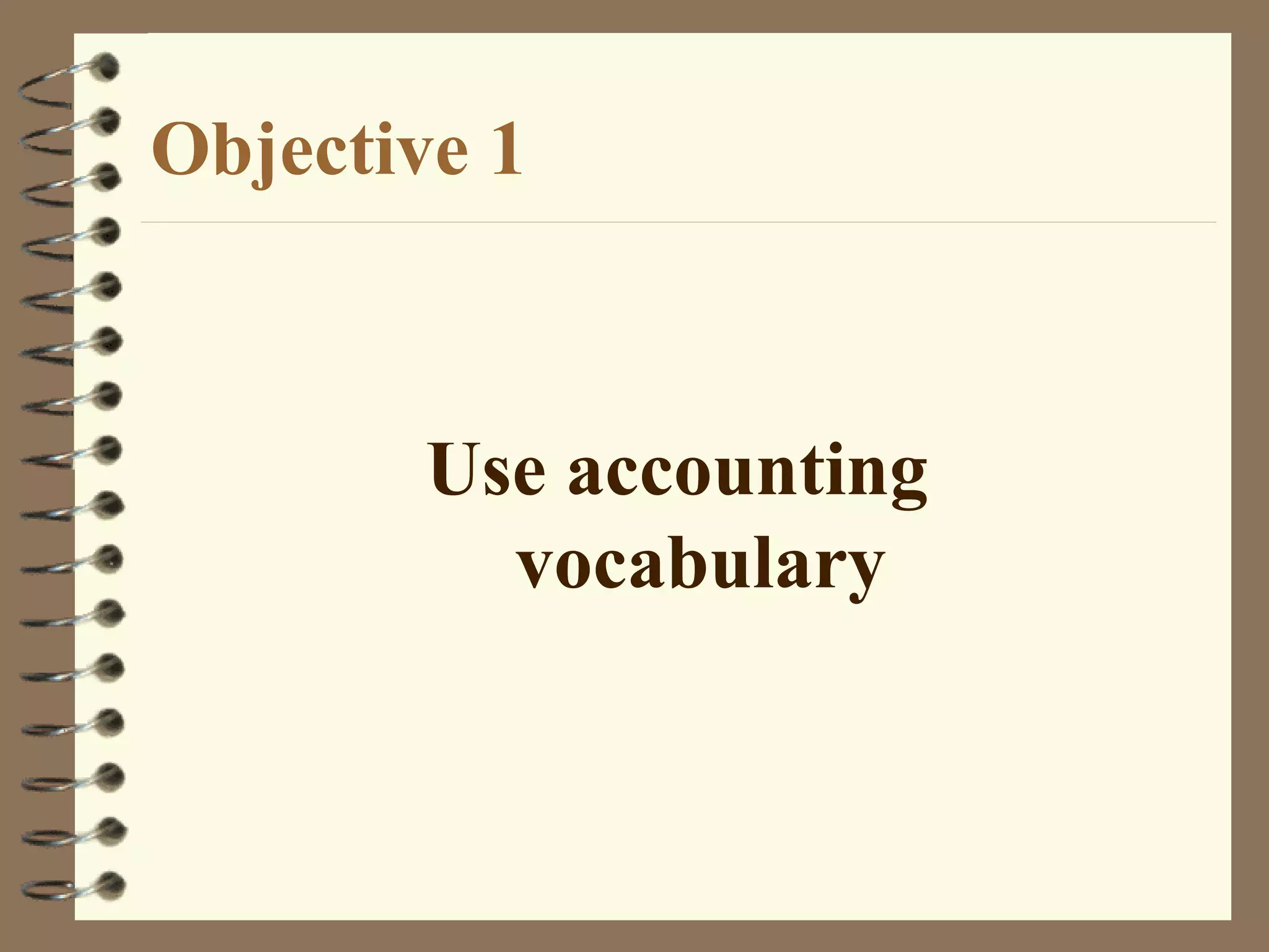 Chapter 1. accounting overview1 | PPT