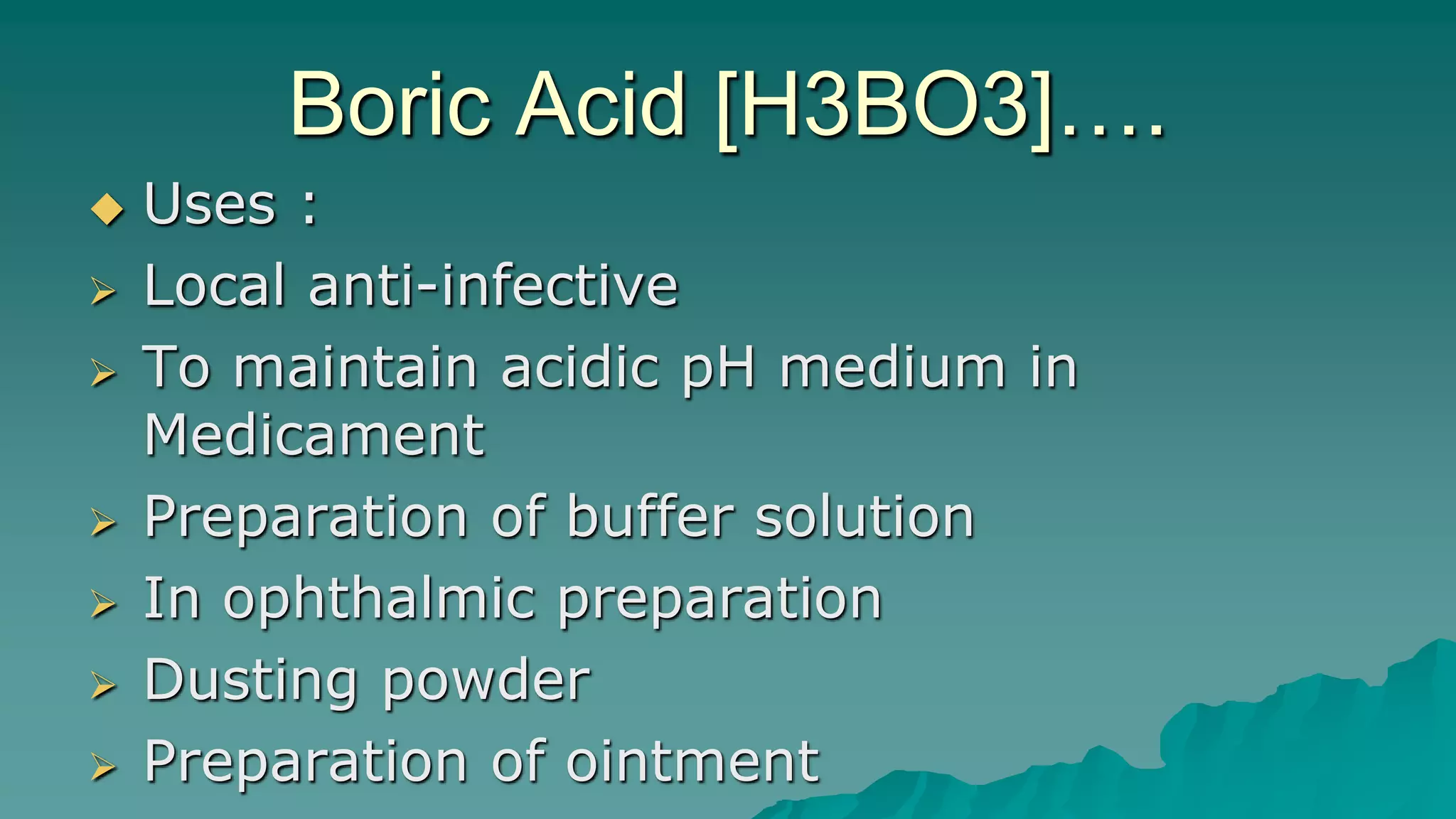 Chapter No 1 : Acids, Bases and Buffers | PPTX