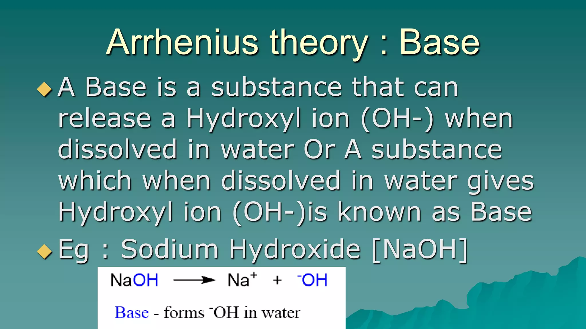 Chapter No 1 : Acids, Bases and Buffers | PPTX