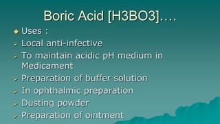 Chapter No 1 : Acids, Bases and Buffers | PPT