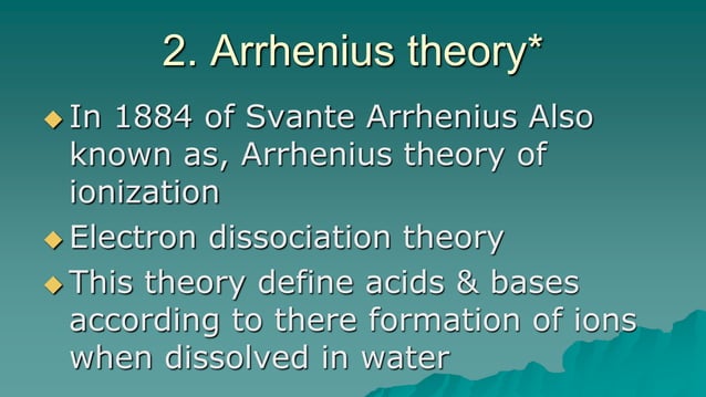 Chapter No 1 : Acids, Bases and Buffers | PPTX