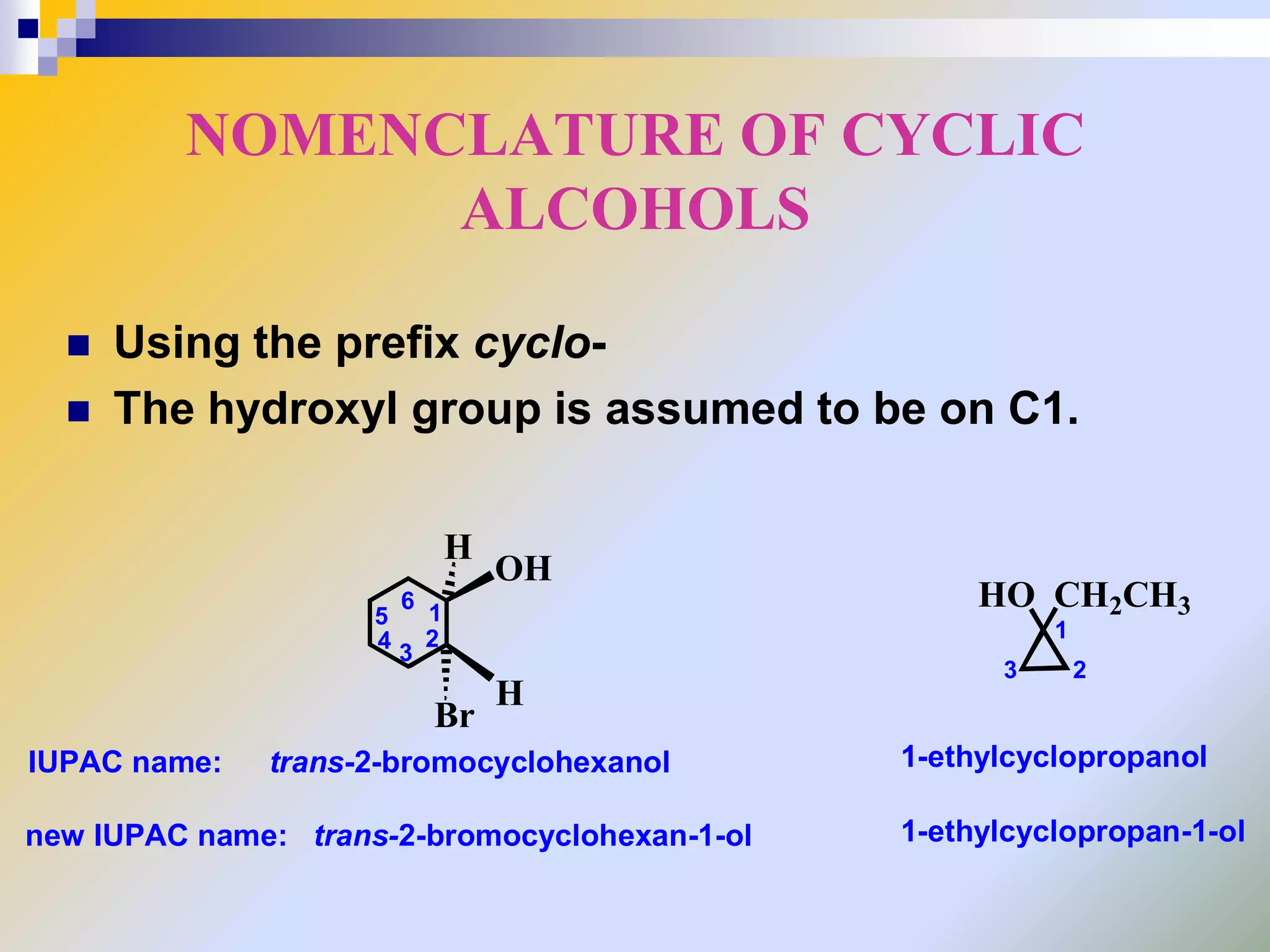 Chapter 1 alcohols | PPTX