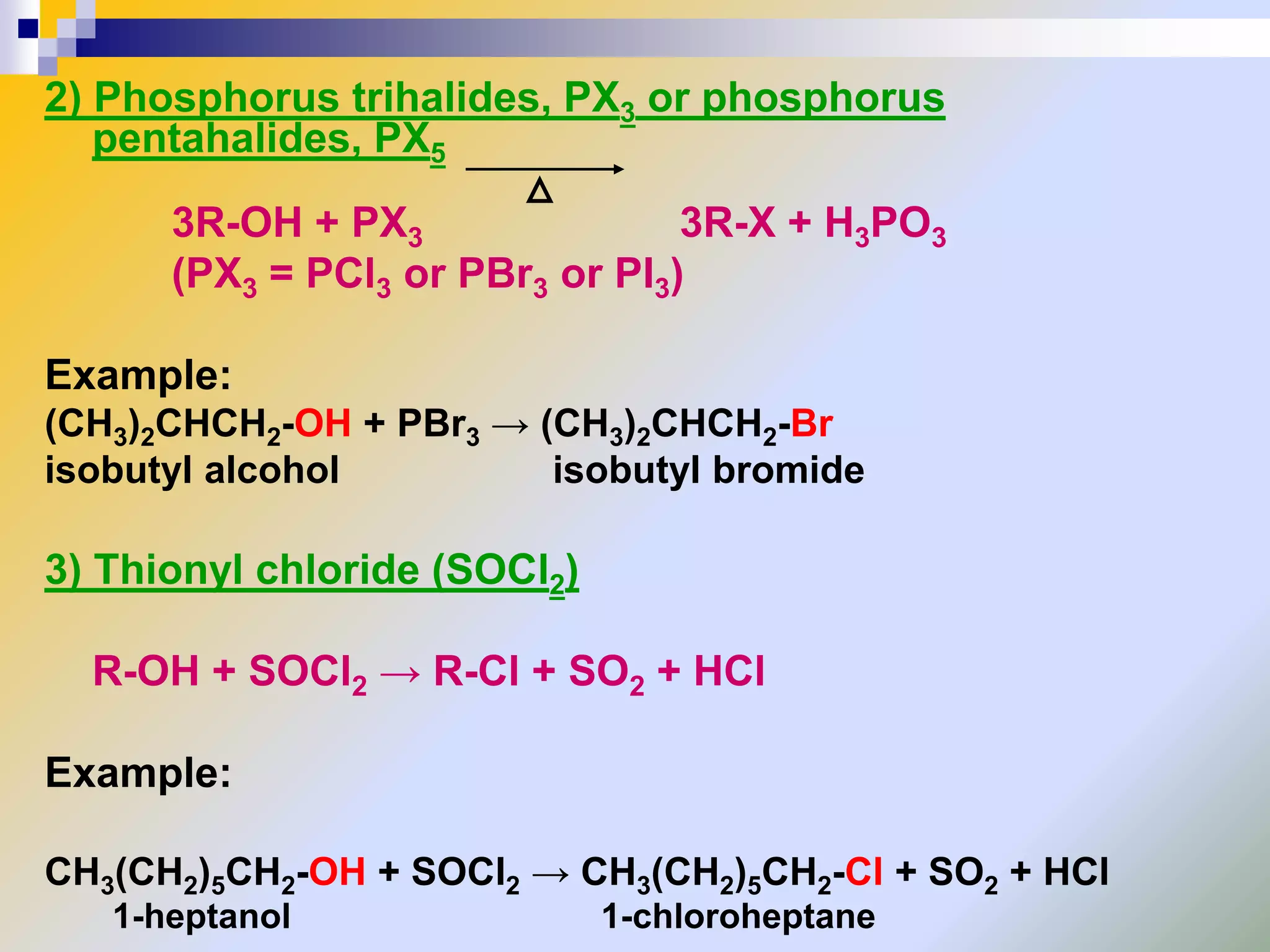 Chapter 1 alcohols | PPTX