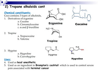 Chapter 1 Alkaloids And Classification Characteristics Tests Pptx