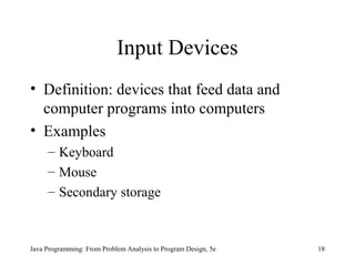 Chapter 1 - An Overview of Computers and Programming Languages | PPT
