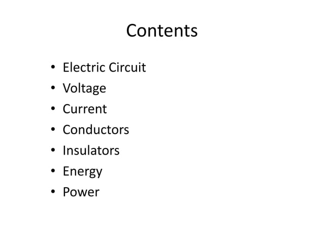 Electric Circuit 1 Chapter 1 Basic Concepts of Circuits | PDF ...