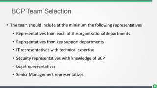 CISSP Chapter 1 BCP | PPT