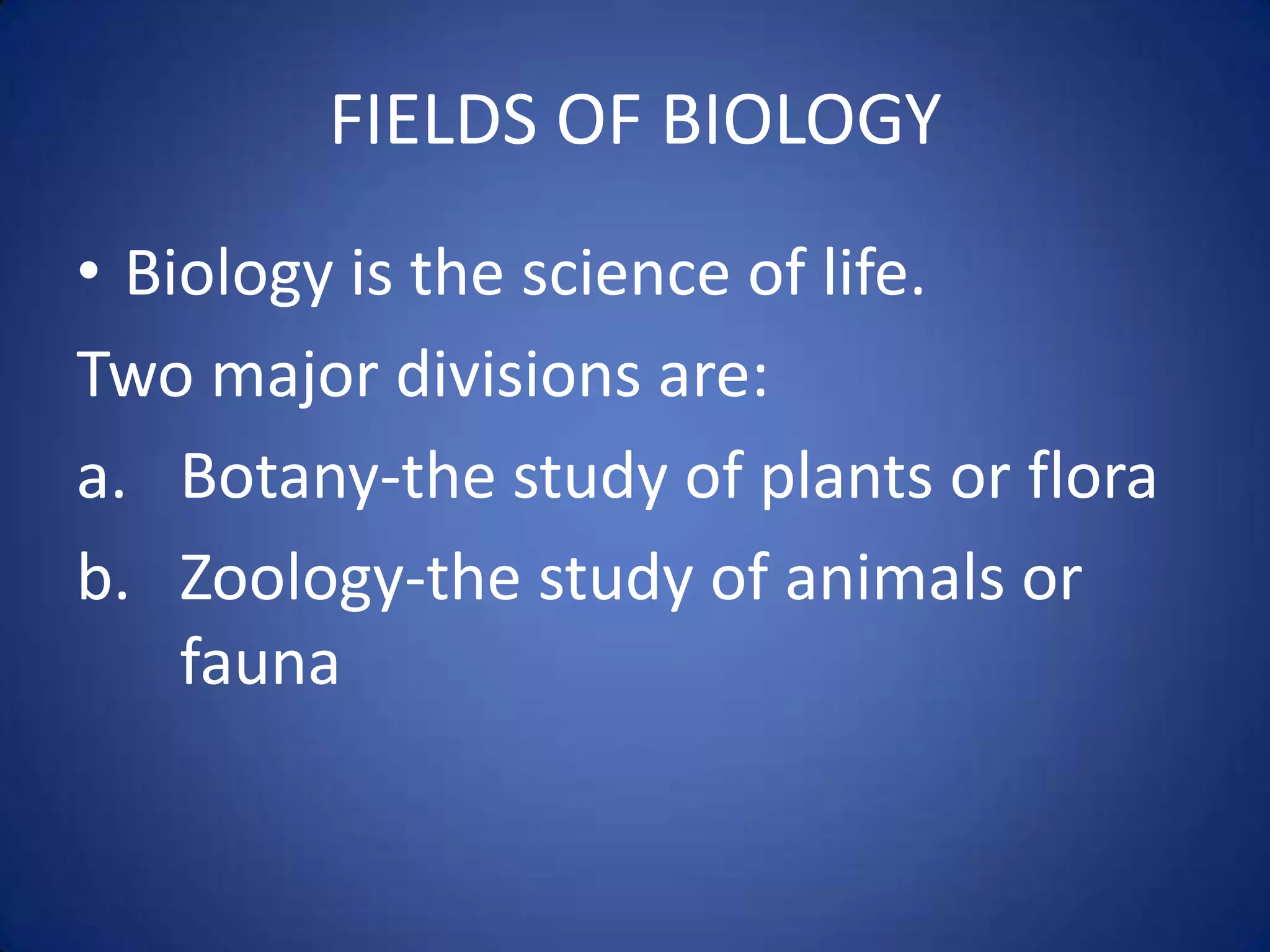 Chapter 1 Introduction to Biology | PPTX
