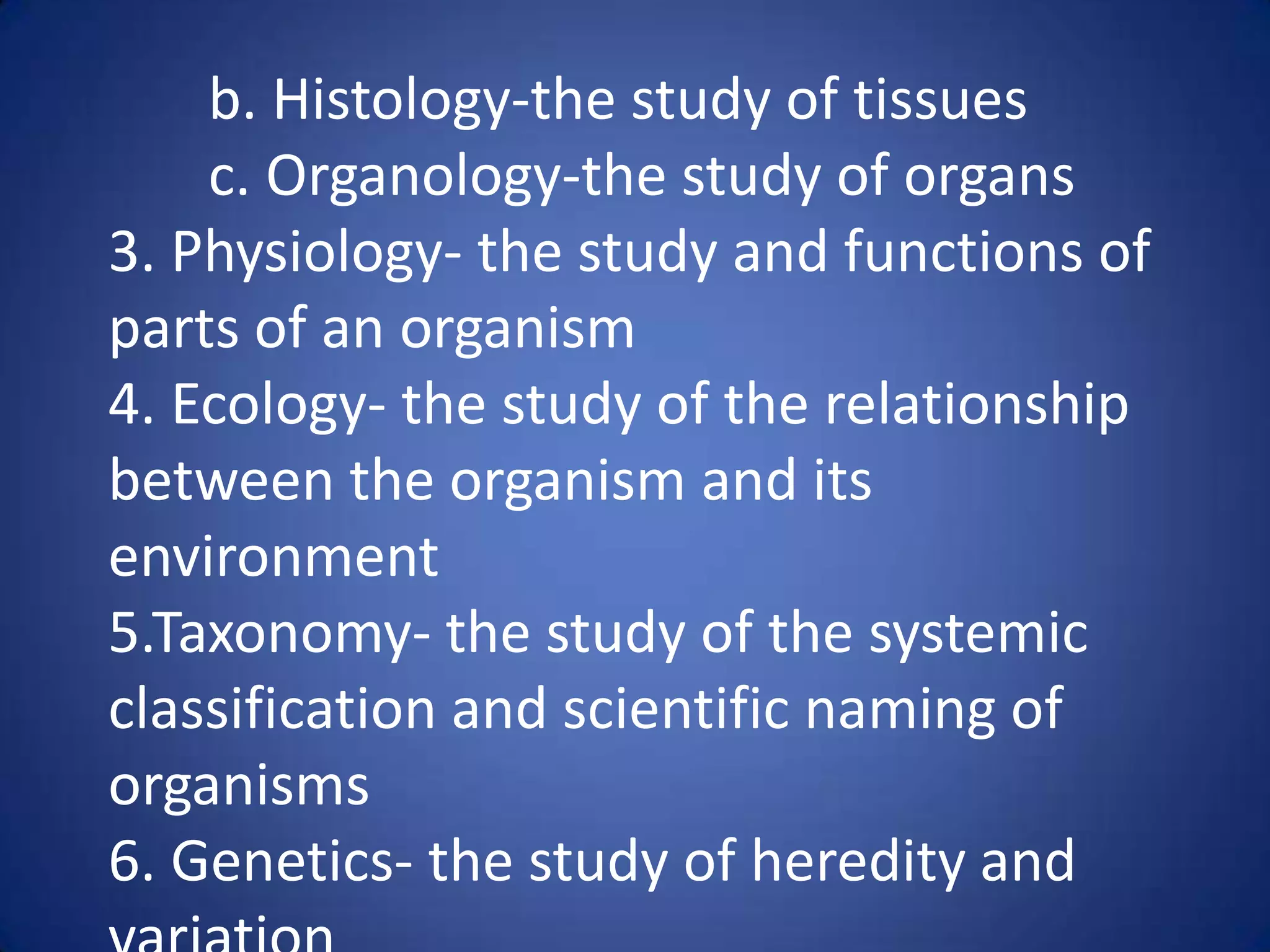 Chapter 1 Introduction to Biology | PPTX