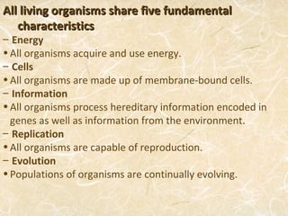 Chapter1 biology+and+the+tree+of+life-1 | PPT