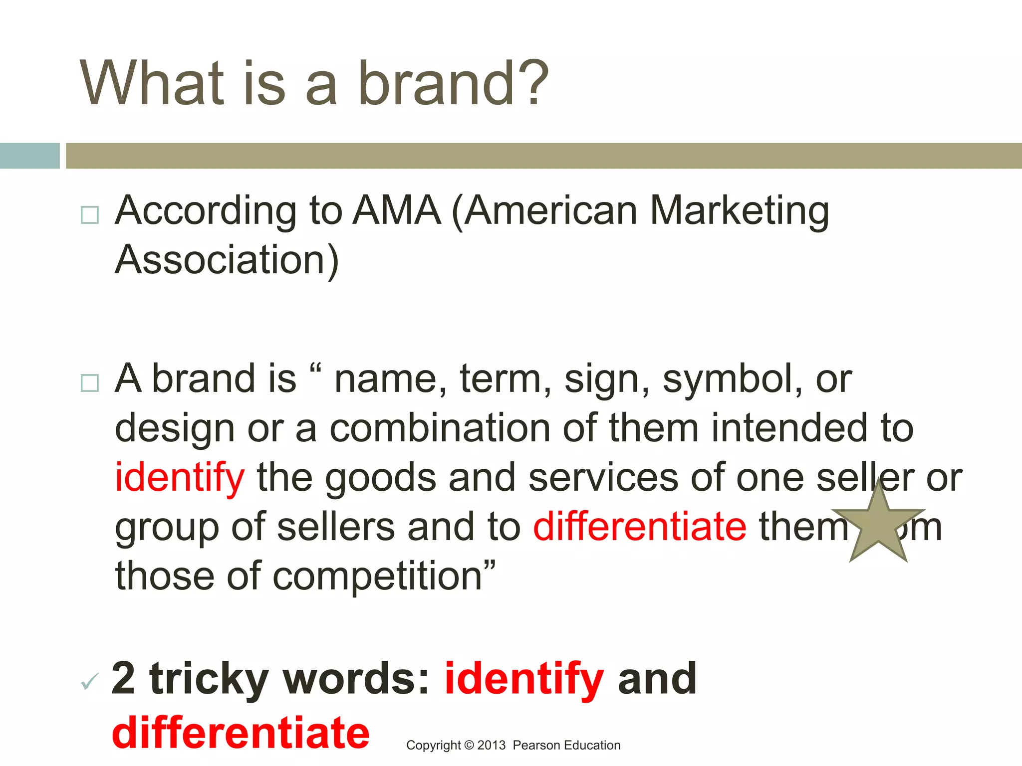 Chapter 1 brands and brand management | PPT