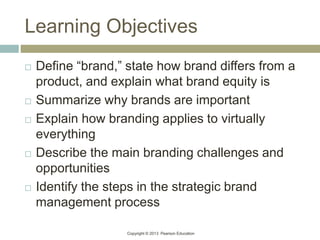 Chapter 1 brands and brand management | PPT