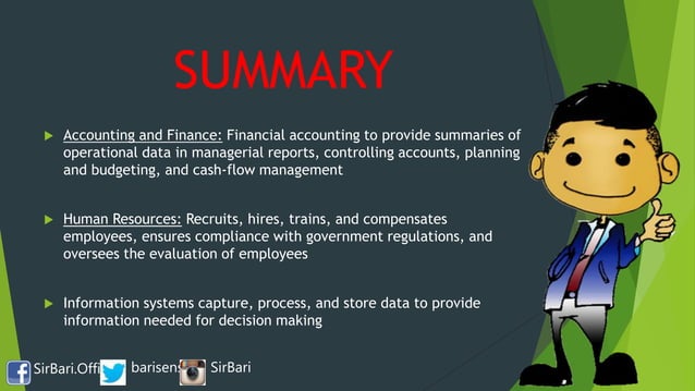 ERP Chapter 1 : Business functions and business processes | PPTX