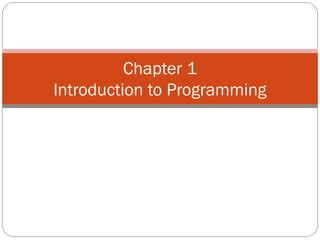 Chapter 1- C++ programming languages +.ppt