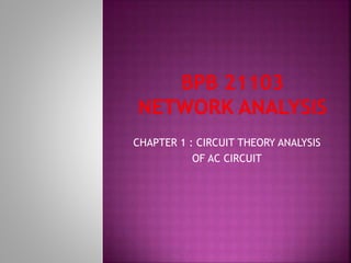Chapter 1 circuit theorem | PPT