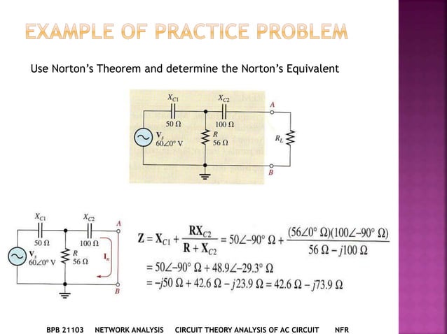 Chapter 1 circuit theorem | PPT