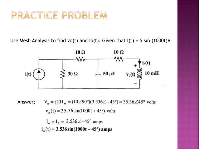 Chapter 1 circuit theorem | PPT