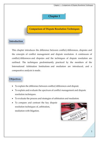 Chapter 1 - Comparsion of Dispute Resolution Technique (1) (1).pdf