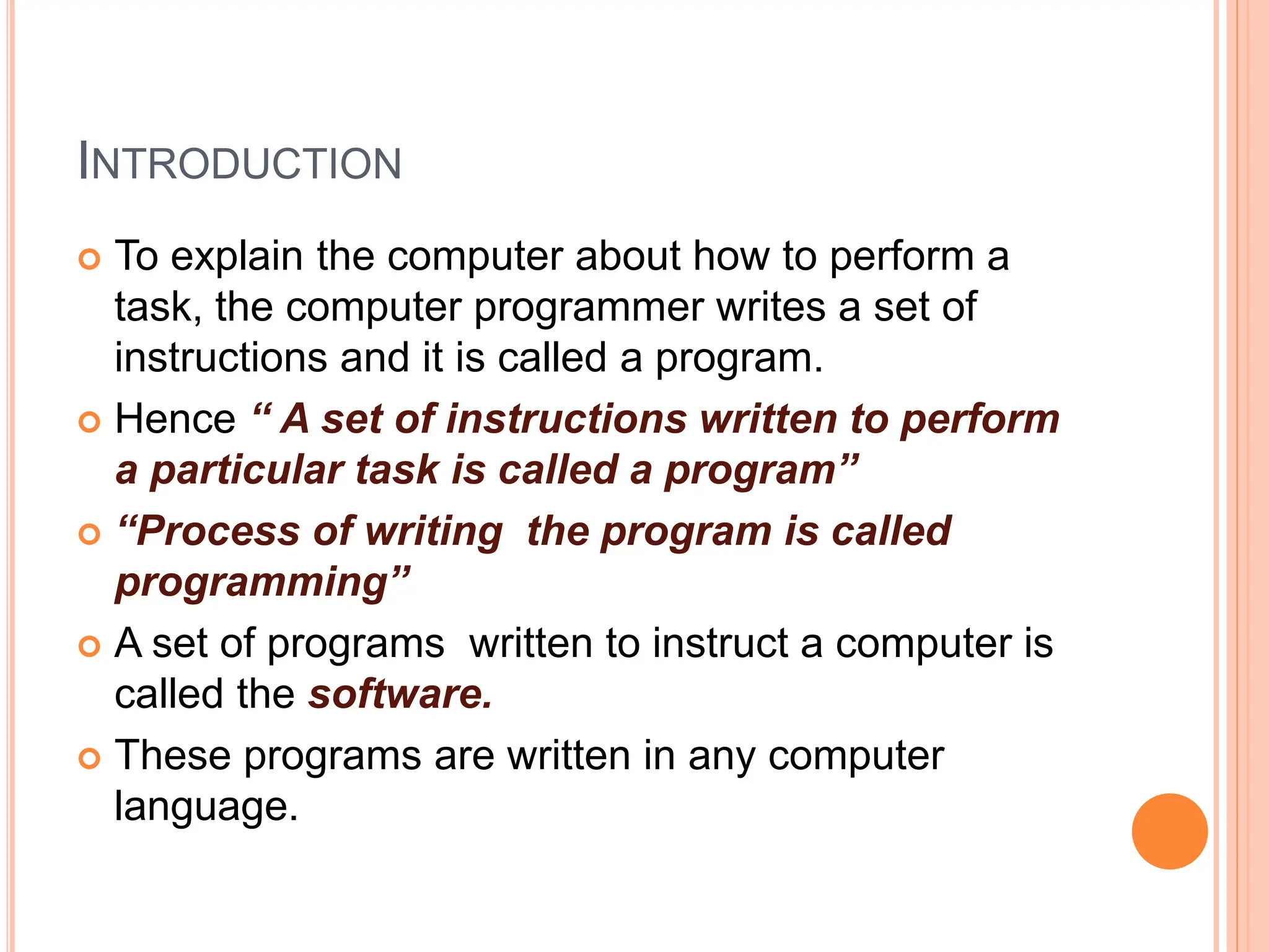 Computer languages that are used in different generations | PPTX