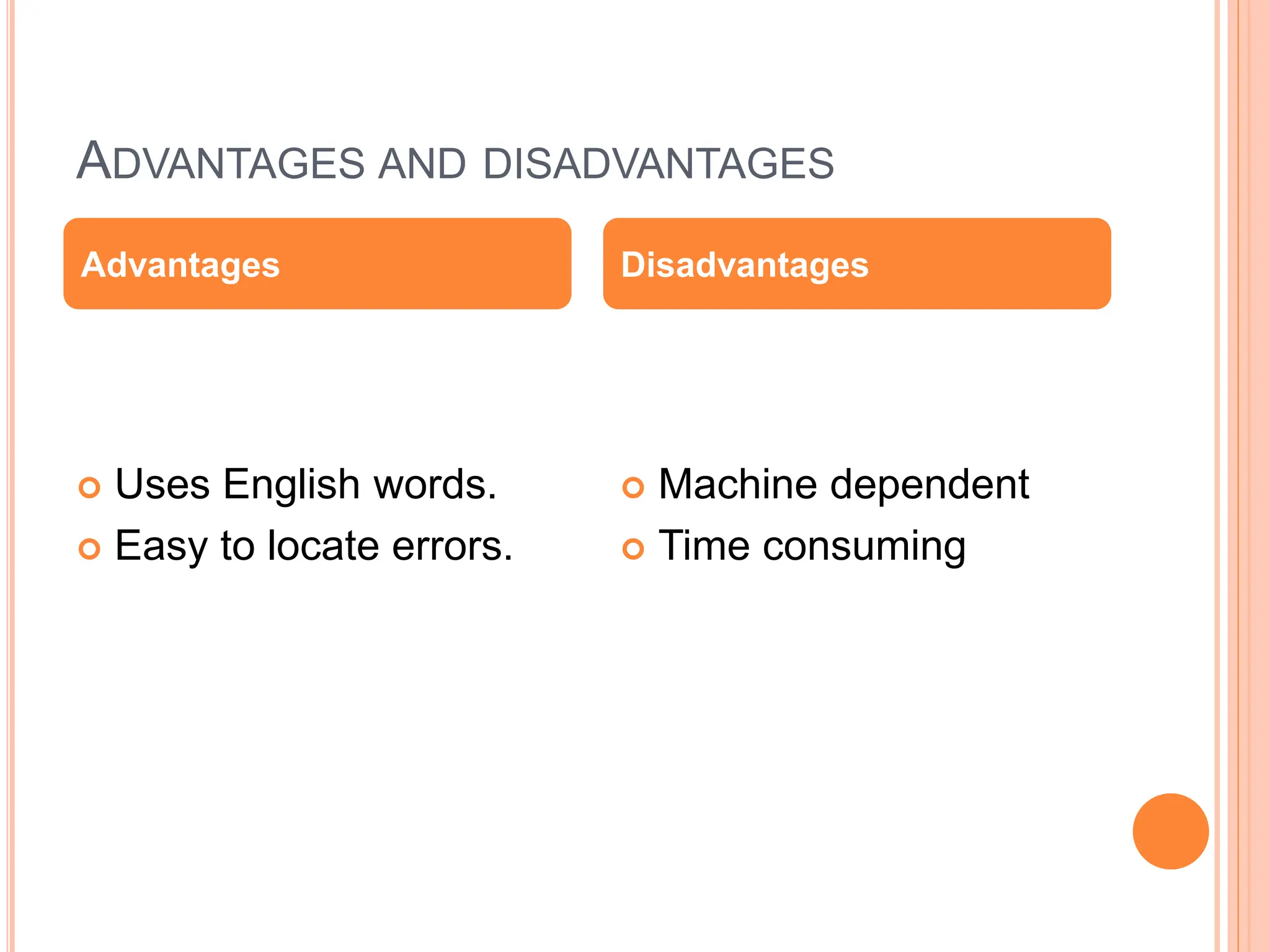 Computer languages that are used in different generations | PPTX