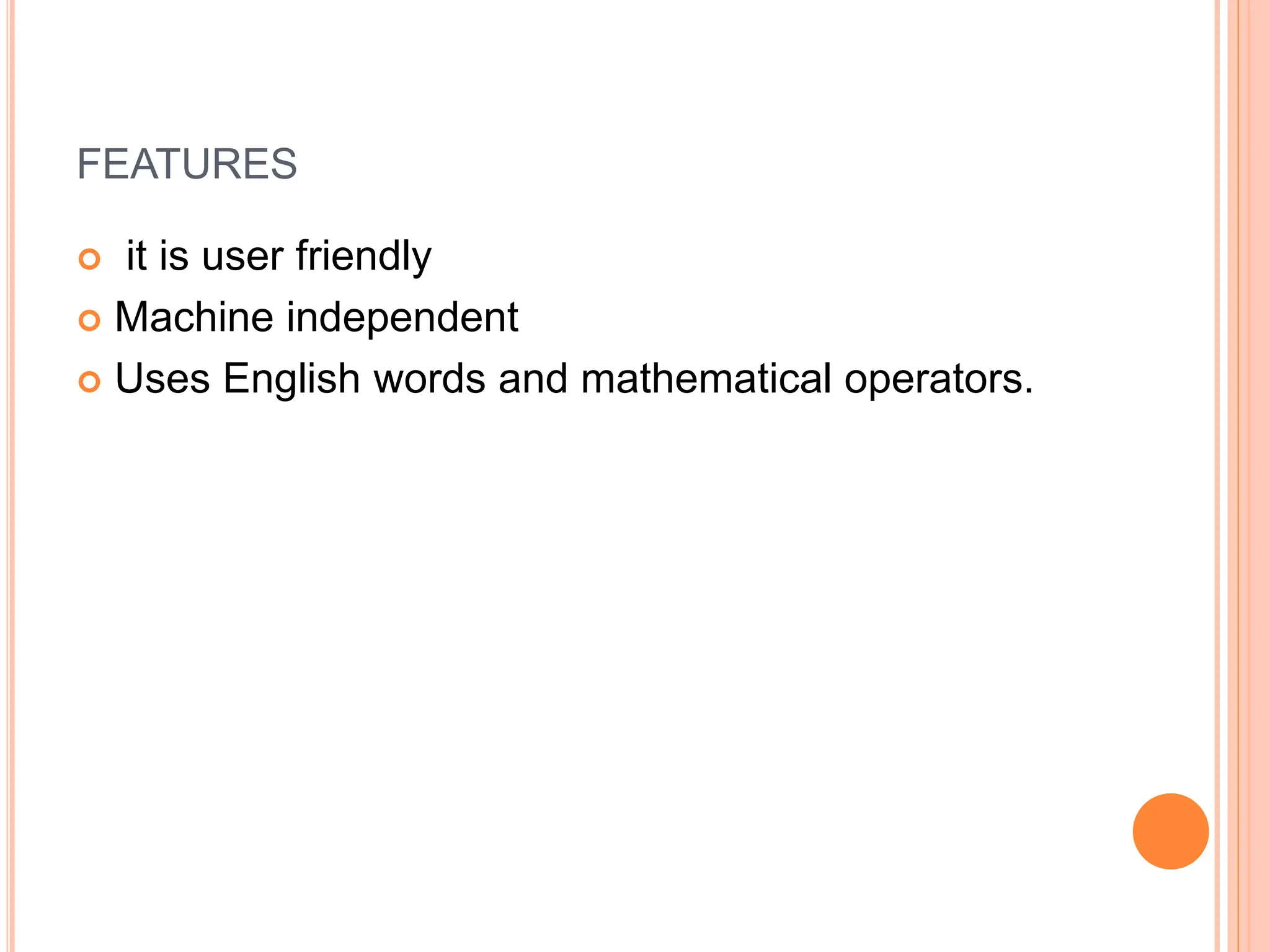 Computer languages that are used in different generations | PPTX
