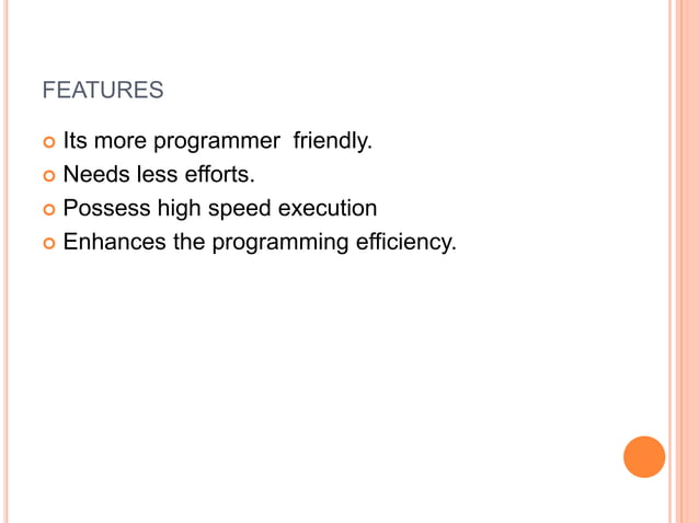 Computer languages that are used in different generations | PPT