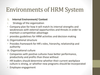 introduction to Human resource management (HRM) | PDF