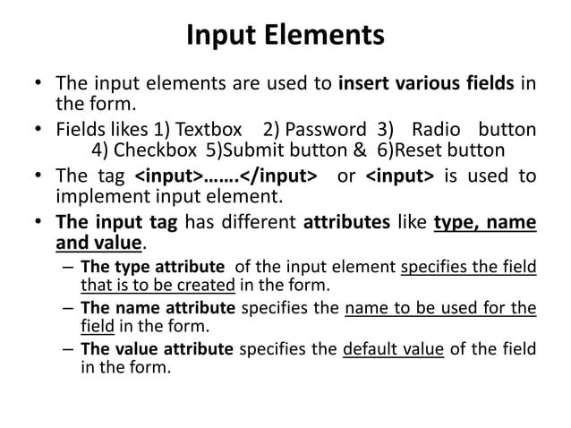 Std 12 Computer Chapter 1 Creating Html Forms Using Kompozer Ppt 7416