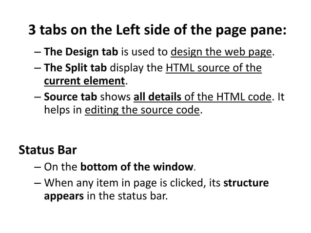 Std 12 Computer Chapter 1 Creating Html Forms Using KompoZer | PPTX