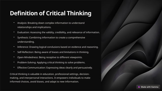 Chapter 1 - Introduction to Critical Thinking.pptx