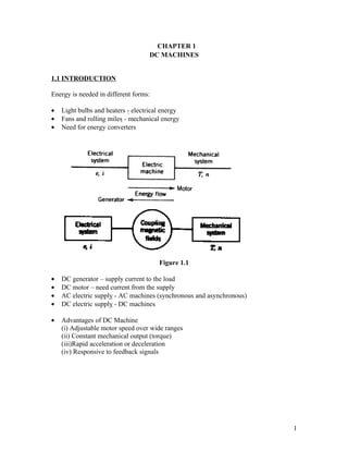 Chapter 1 dc machines new | DOC