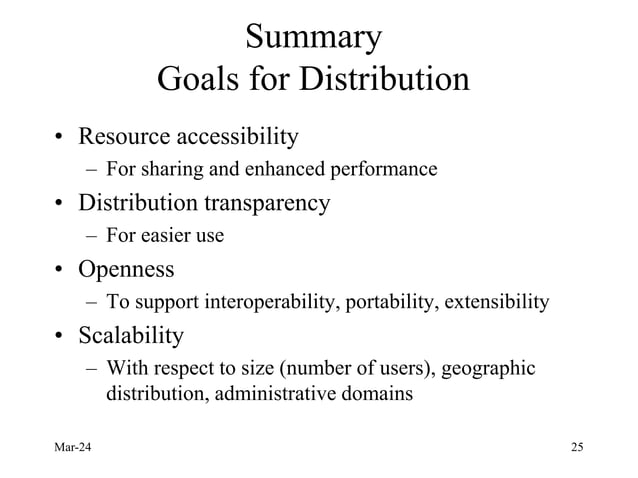 chapter 1- introduction to distributed system.ppt | Operating Systems | Computer Software and ...