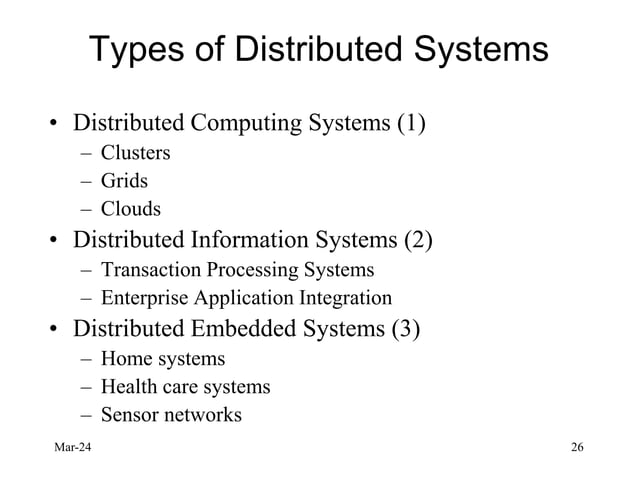 chapter 1- introduction to distributed system.ppt | Operating Systems | Computer Software and ...