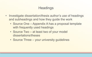 1. Do you understand what is required in a doctoral dissertation or ...