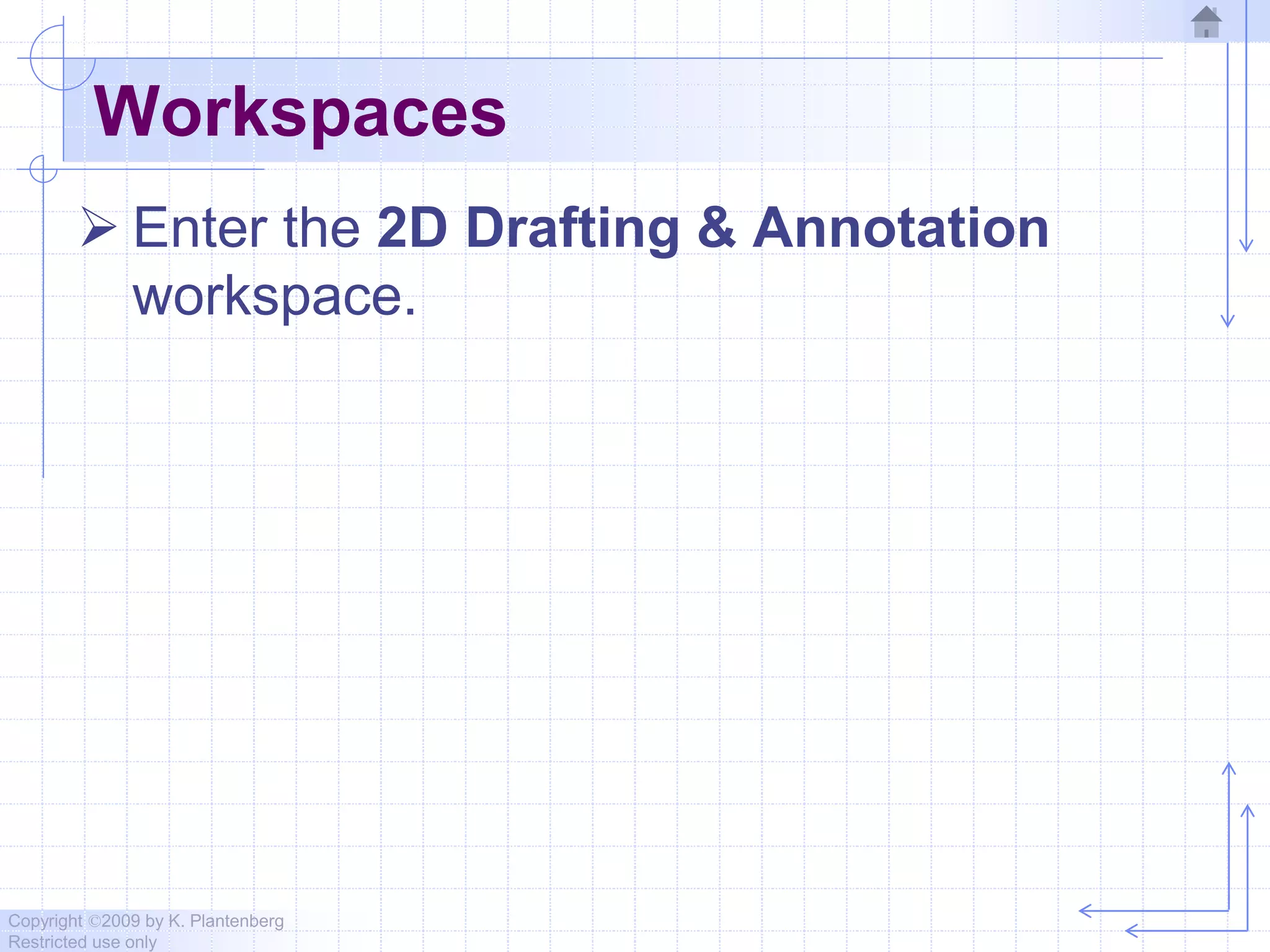 Chapter 1 drawing in auto cad 2010 | PPTX