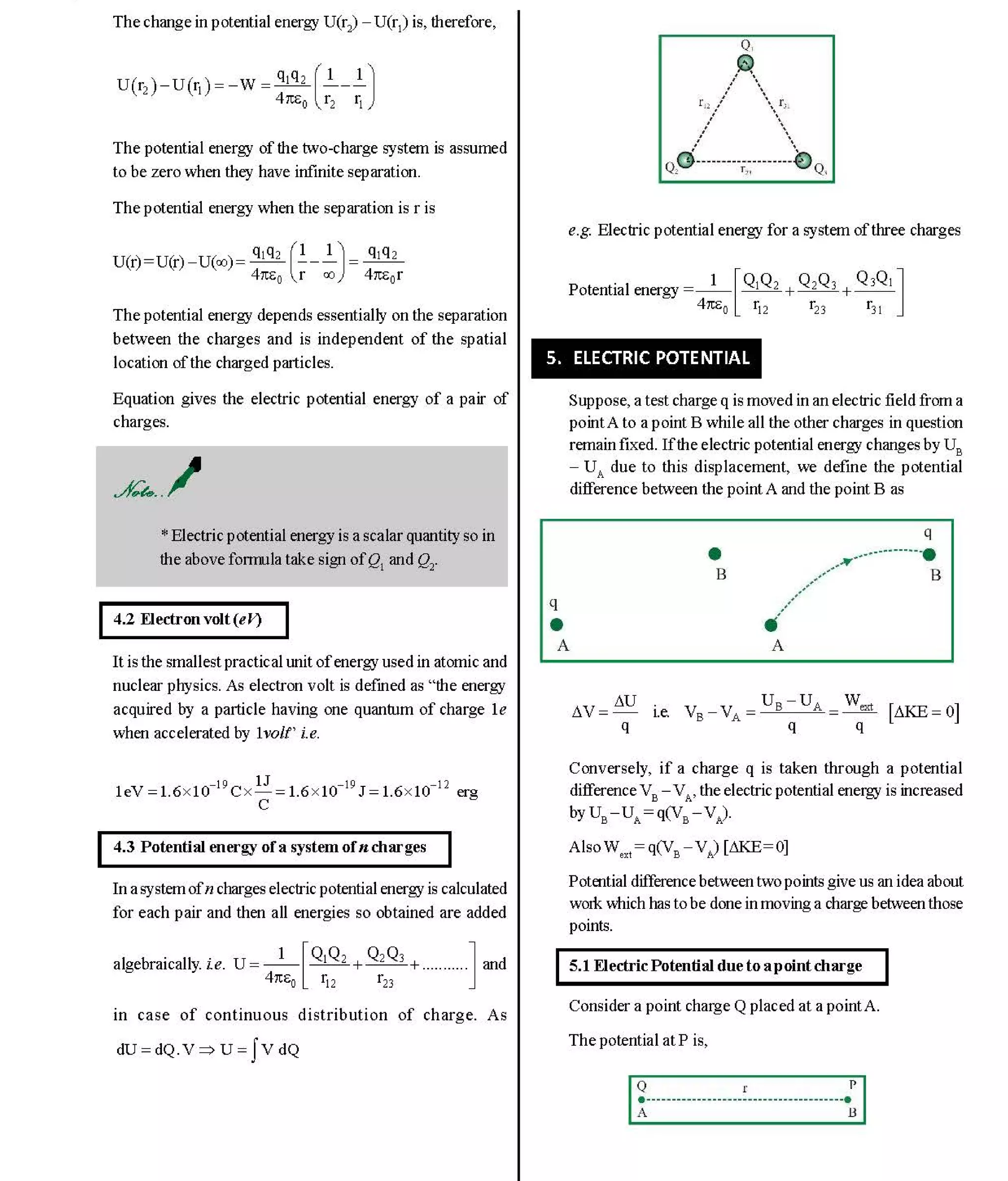 Electric charges and fields | PDF