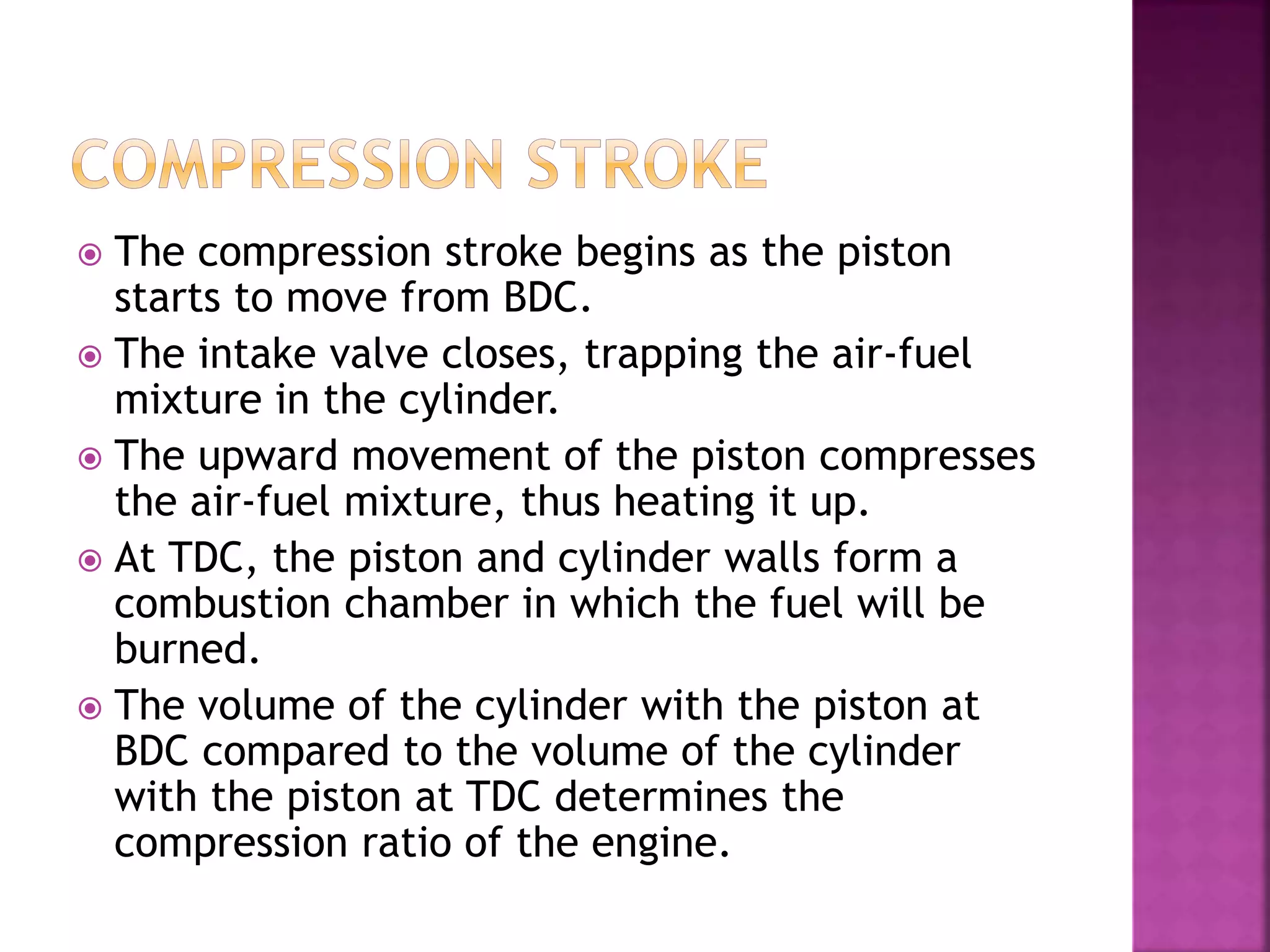 Chapter 1 engine components and classification | PPTX