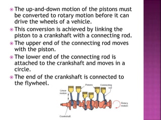 Chapter 1 engine components and classification | PPTX