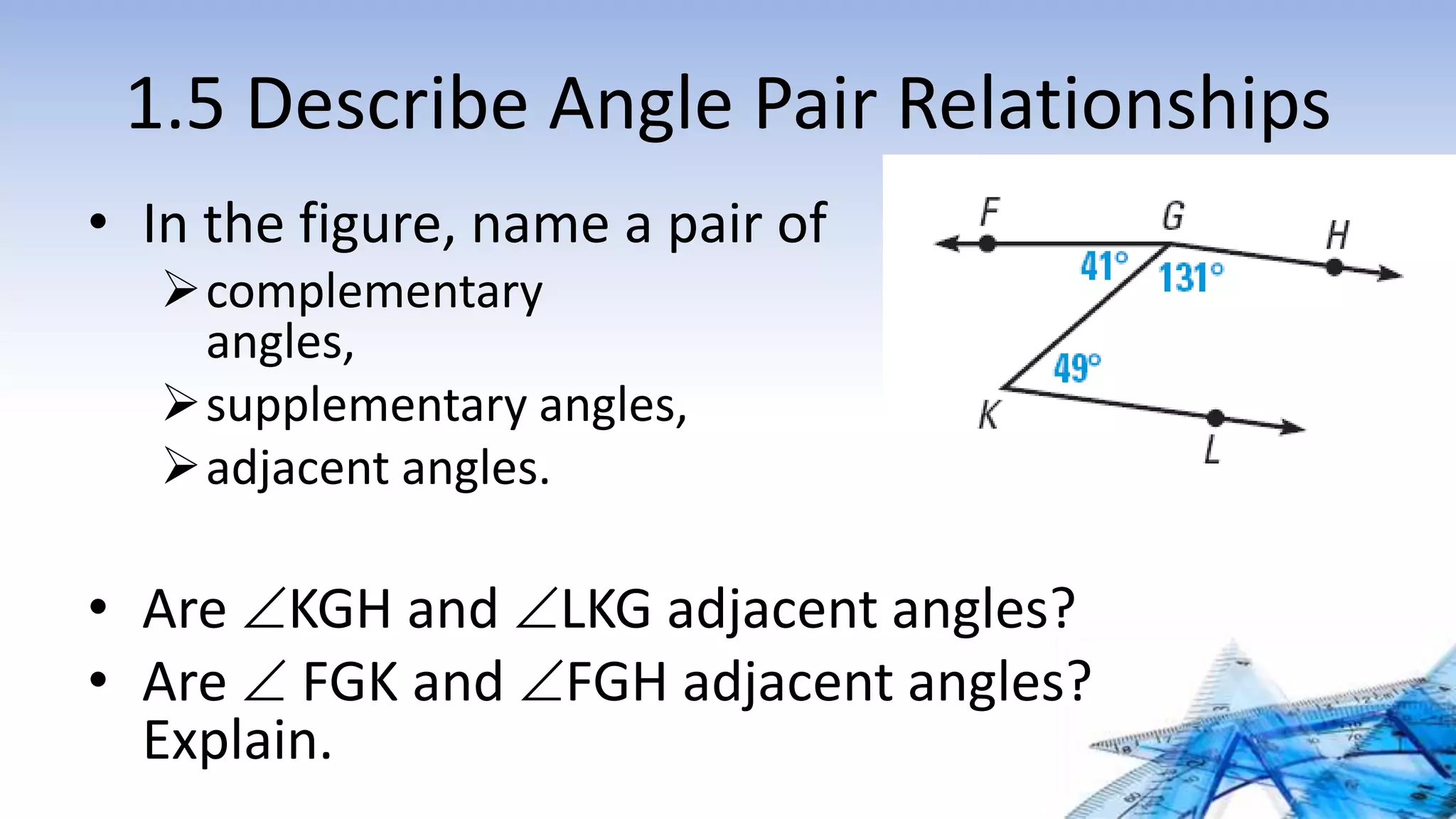 Chapter 1 - Essentials of Geometry PPT.pptx