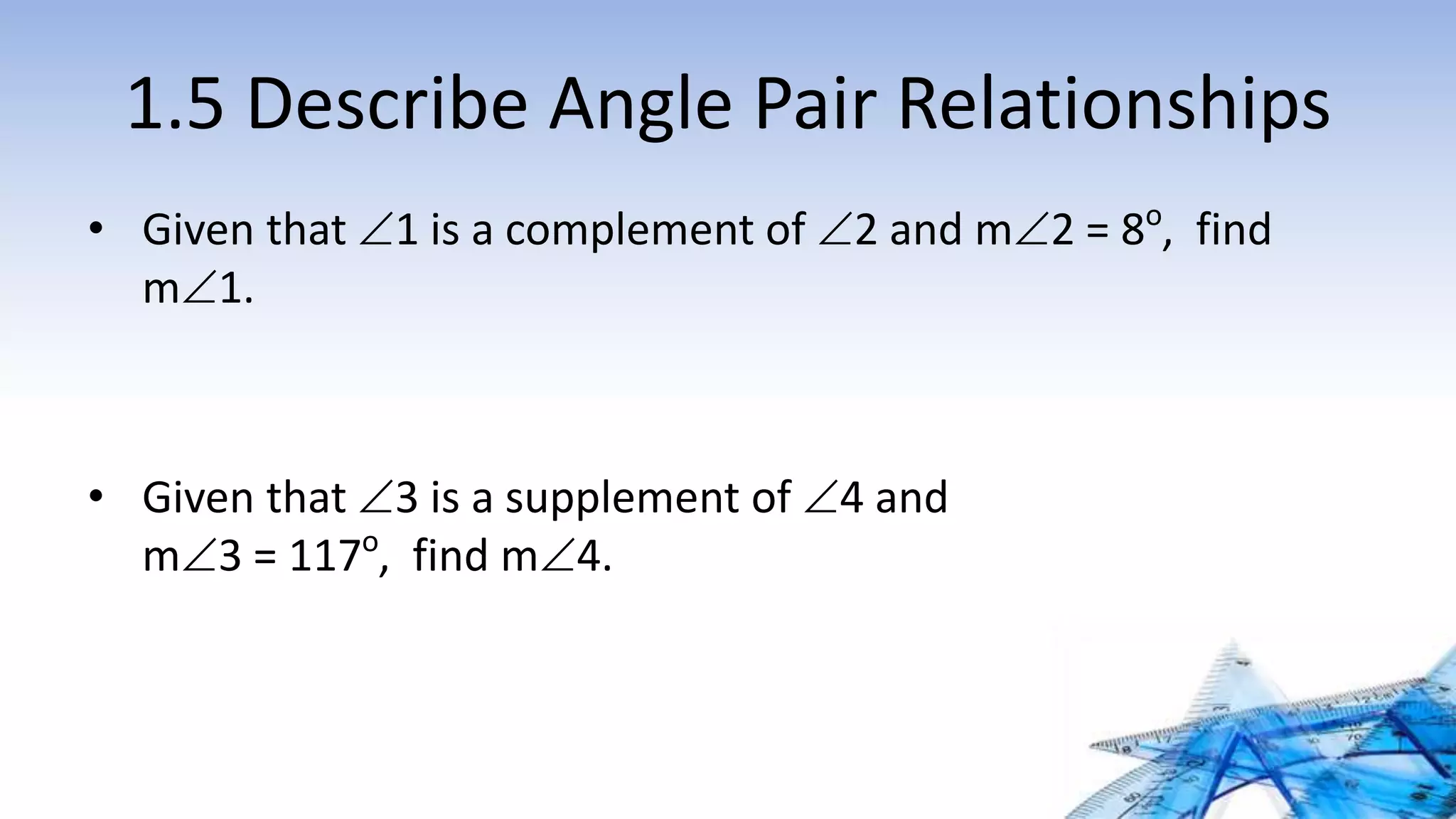 Chapter 1 - Essentials of Geometry PPT.pptx