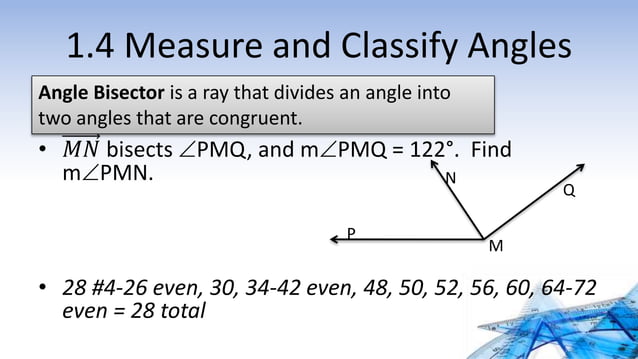 Chapter 1 - Essentials of Geometry PPT.pptx