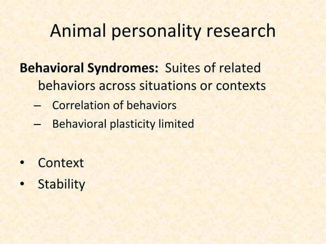 Chapter 1 Exploratory Behavior Profiles | PPT