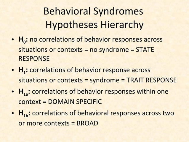 Chapter 1 Exploratory Behavior Profiles | PPT