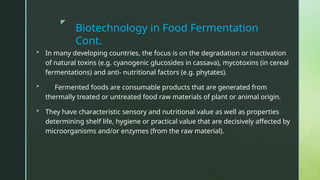 Chapter 1 - Food Biotechnology and its Applications.pptx